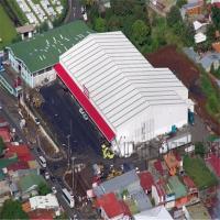 China Large Span Steel Structure Shopping Mall Commercial Building with Rock Wool Insulation for sale