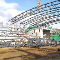 China Prefabricated Steel Structure Construction for Small Boutiques Large Malls Steel Structure Construction for sale