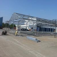 China Prefabricated Steel Structure Construction for Small Boutiques Large Malls Steel Structure Construction for sale