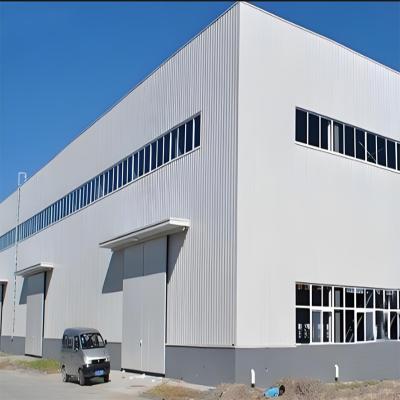 China Modern Prefabricated Supermarket Building with Steel Frame and Insulated Panels for sale