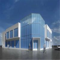 China Commercial Supermarket Steel Structure Building with Long Span Structure and Flexible Layout for sale