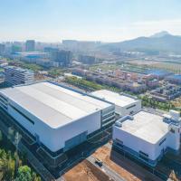 China Modern Multi-Story Steel Office Building with Durable Pipes for sale