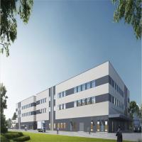 China Modern Multi-Floor Office Building Steel Structure Construction for sale
