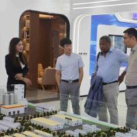 China Steel Structure Building Exhibition Rooms with Elegant Style and Large Clear Span for sale