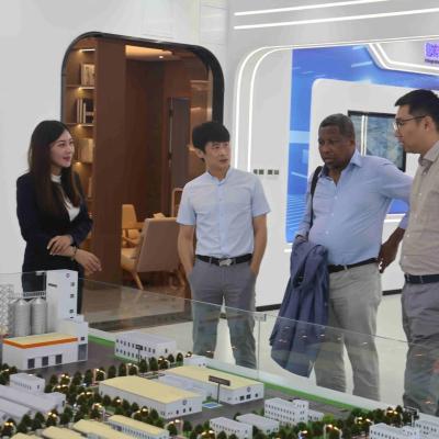 China Steel Structure Building Exhibition Rooms with Elegant Style and Large Clear Span for sale