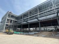 China Steel Structure Building Exhibition Rooms with Elegant Style and Large Clear Span for sale