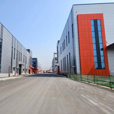 China Steel Structure Construction Exhibition Sheds with Sturdy Frames and Beautiful Outlook for sale