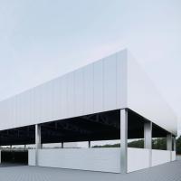 China Prefabricated Exhibition Halls Buildings with Custom Design and Elegant Appearance for sale