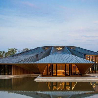 China Premium Display Venues with Stable and Secure Structure Metal Building for sale