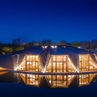 China Modern Steel Structure Conference Center Designed for Large Scale Public Events for sale