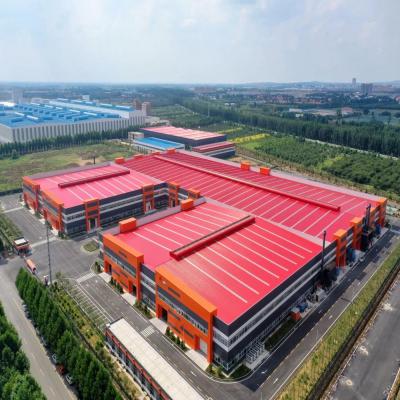China Anti-Seismic Prefabricated Steel Structure Frame Supermarket Building for sale