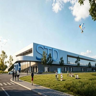 China High Strength Q235/Q355 Steel Frame Supermarket Retail Building for sale