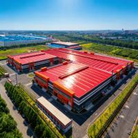 China High Ceiling Prefabricated Steel Structure Shopping Center Supermarket for sale