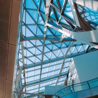 China Large Span Steel Exhibition Center Supporting Commercial and Cultural Activities for sale