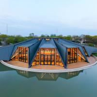 China Multi Purpose Steel Cultural Center Supporting Education Entertainment and Gatherings for sale