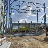 China Innovative Steel Conference Hall Combining Modern Design and Structural Strength for sale