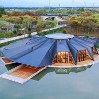 China Energy Efficient Steel Convention Center with Modern Architectural Appearance Features for sale