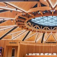 China Contemporary Steel Event Venue Offering Spacious and Flexible Interior Layouts for sale
