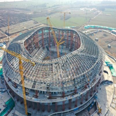 China Large-Span Prefabricated Steel Structure Stadium Construction with Modular Aluminum Grandstand Seating for sale