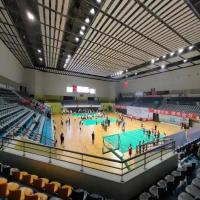 China Large-Span Prefabricated Steel Structure Stadium Construction with Modular Aluminum Grandstand Seating for sale