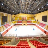 China Large-Span Prefabricated Steel Structure Stadium Construction with Modular Aluminum Grandstand Seating for sale