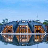 China Turnkey Steel Convention Center Project From Design Manufacturing and Installation for sale