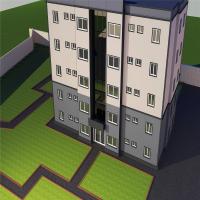 China Durable Steel Frame Solutions for Urban Modular Buildings for sale