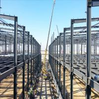 China Robust Packed in Pallet Prefabricated Building Steel Structure Construction for sale