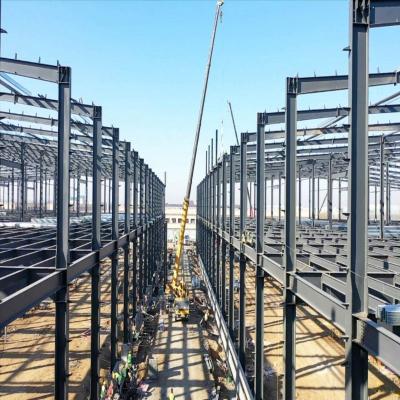 China Robust Packed in Pallet Prefabricated Building Steel Structure Construction for sale