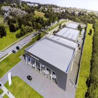 China Spacious Column-Free Steel Exhibition Hall with Expert Design for sale