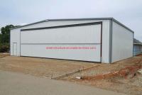 China Bolt Connection Beam Packed in Pallet Steel Warehouse Modular Building for sale