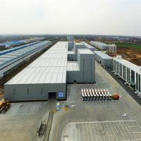 China Bolt Connection Prefabricated Steel Structure Warehouse and Mezzanine Floor Construction for sale