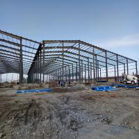 China Affordable Metal Building Clear-Span Steel Structure Warehouse for sale