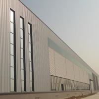 China Low Cost Pre-Engineered Steel Structure Logistics Warehouse Metal Frame Building for Cargo Stock for sale