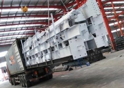 China Beam Bolt Connection Packed in Pallet Building Steel Structure Construction for sale