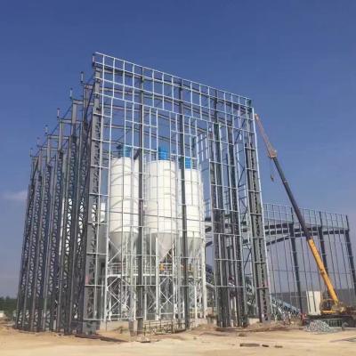 China Bolt Connection Beam Packed in Pallet Prefabricated Building Steel Structure Warehouse for sale