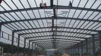 China Bolt Connection Beam Packed in Pallet Prefabricated Building Steel Structure Warehouse for sale