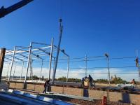 China Low Cost Pre-Engineered Steel Structure Warehouse Metal Frame Storage Building for Cargo Stock for sale