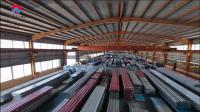 China Low Cost Pre-Engineered Steel Structure Logistics Warehouse Metal Frame Storage Building for Stock for sale