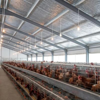 China Modern Chicken Coop with Durable Light Steel Framework for sale