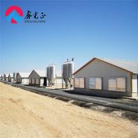 China All-Weather Poultry House with Durable Steel Roof Design for sale