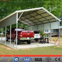China Prefabricated Steel Structure Parking Shelter with Durable Weather Resistant Roof for sale