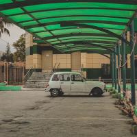 China Custom Steel Parking Canopy with Strong Wind Resistant Frame for sale