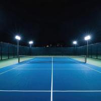 China Large Span Steel Padel Tennis Court Hall Designed for Professional Recreational Play for sale