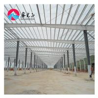 China Q355b Steel Warehouse Steel Structure Hangar Ceramic Factory Prefabricated Steel Building for sale