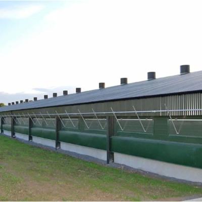China Lightweight Prefabricated Steel Structure Chicken Coop for sale