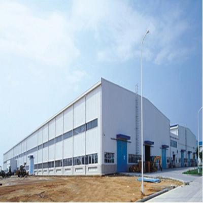 China Premium Insulated Waterproof and High Quality Steel Workshop with Durable PU/PIR Panels for sale