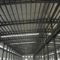 China Durable Steel Workshop with Insulated Rock Wool Roof Design for sale