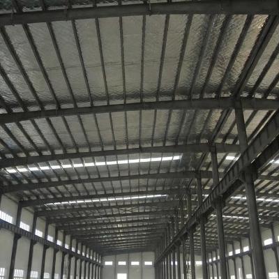 China Durable Steel Workshop with Insulated Rock Wool Roof Design for sale
