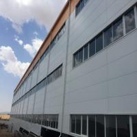 China Steel Structure Workshop with Fiberglass Wool Insulation and Hot-Rolled Design for sale